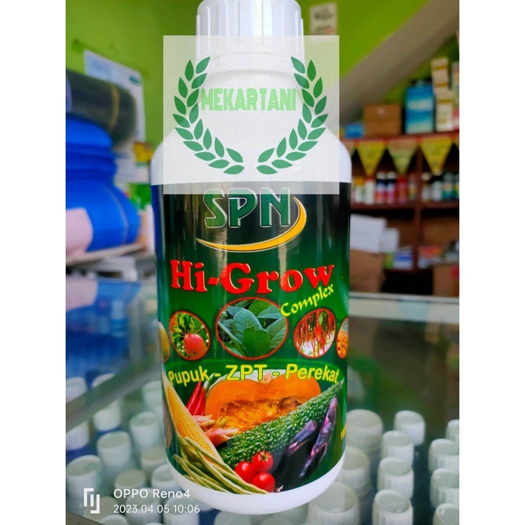 Jual pupuk Hi-grow complex 1litet / hi grow complex pupuk zpt perekat ...