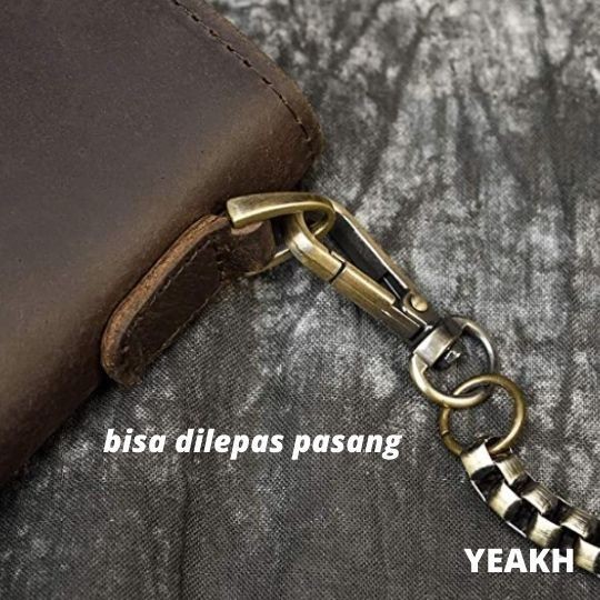 Jual READY -Dompet kulit asli panjang pria crazy horse vintage-Dompet ...