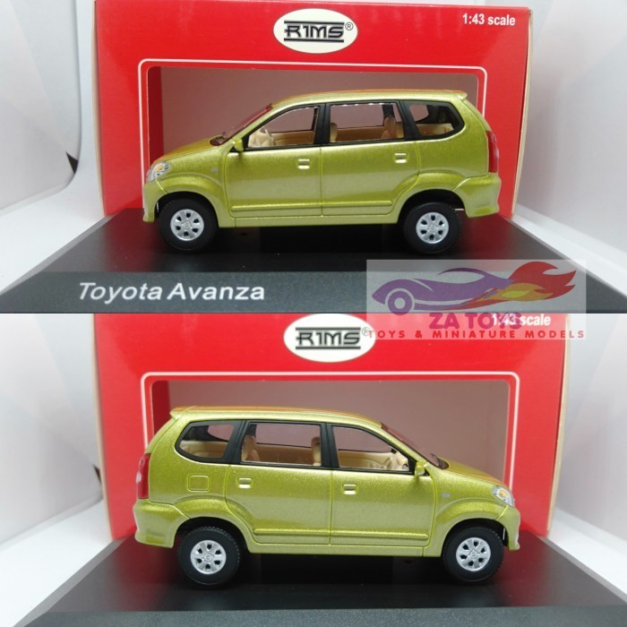 Jual PTS99 Diecast Toyota Avanza 1st Gen Metallic Green by RIMS Skala 1 ...