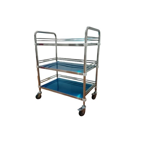 Jual Juara Troley Instrument 2 & 3 Rak Stainless Steel Troli Meja ...