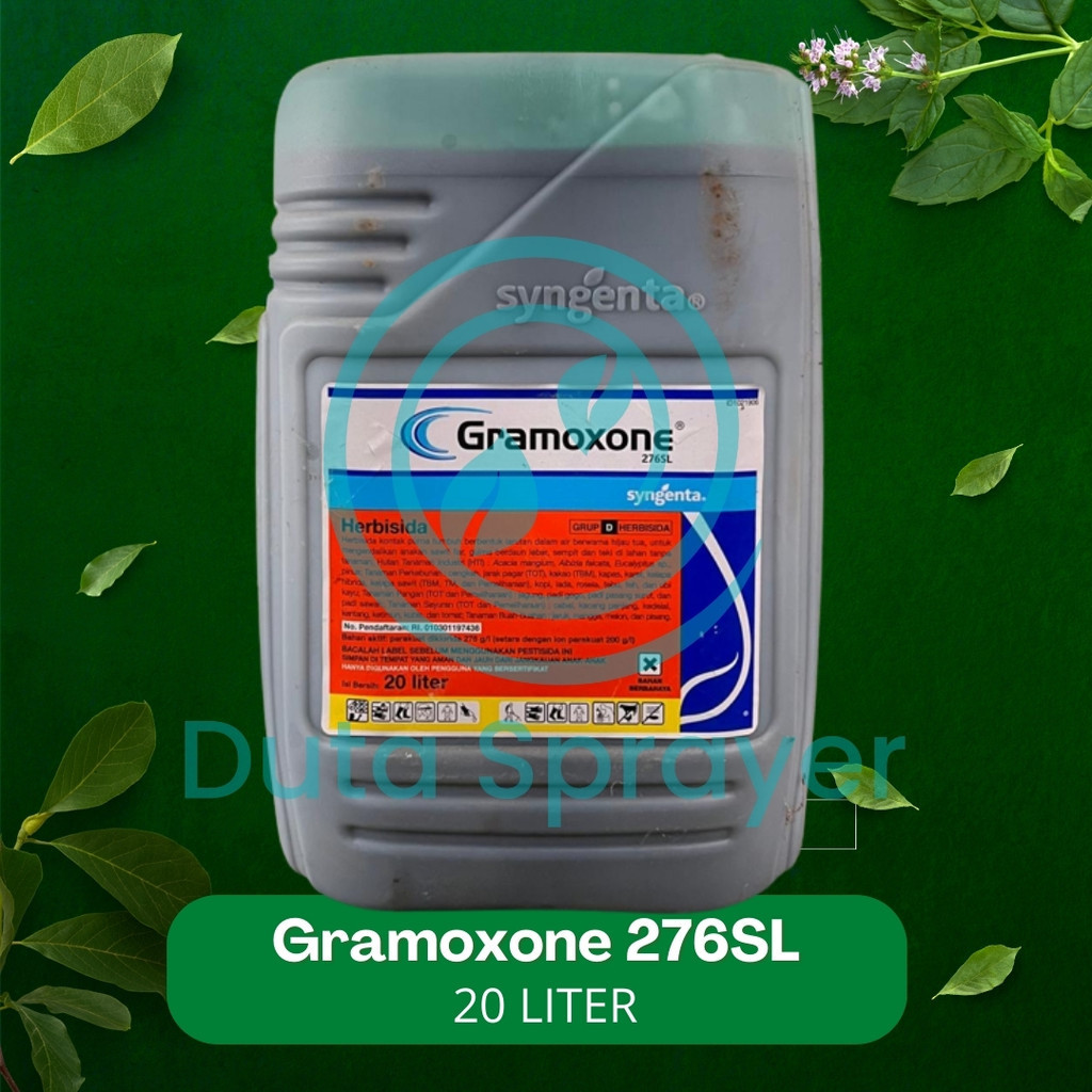 Jual Gramoxone 276 SL 20liter 20L 20 L racun obat Herbisida can jerigen ...