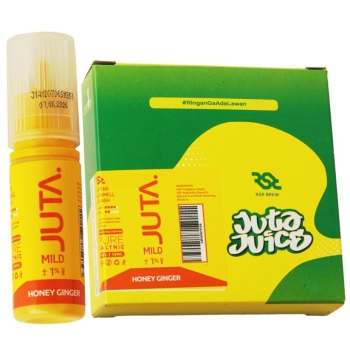 Jual [SALT] - Juta Mild HONEY GINGER 15ML by Rsr Brew Liquid Pods ...