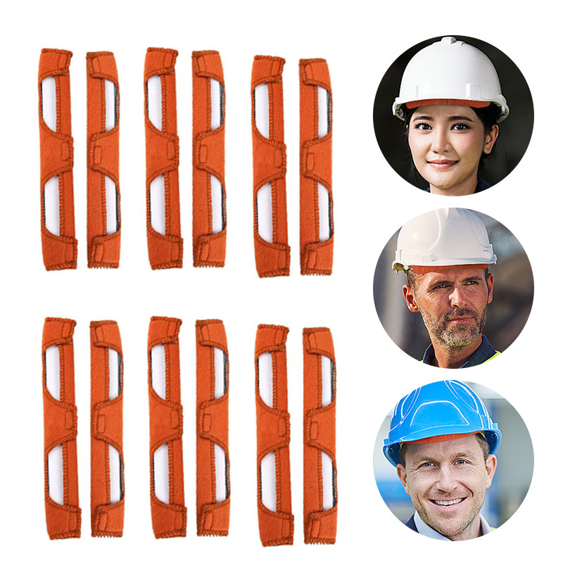 Jual 2/6pcs Helmet Sweatbands Hard Hat Welding Sweat Band Cushion ...