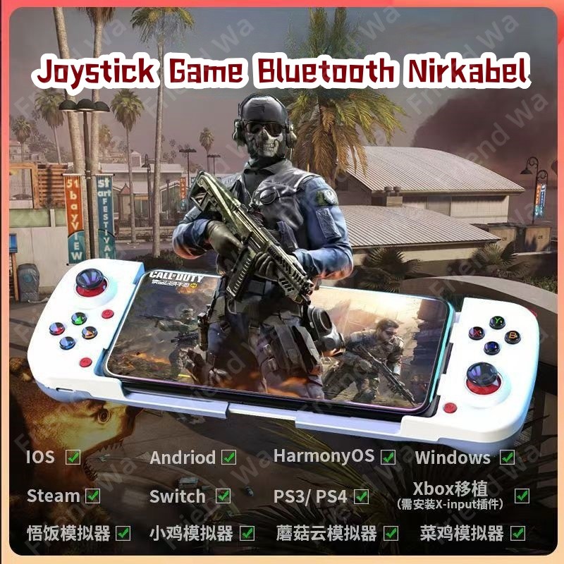 Jual Joystick Game Bluetooth Nirkabel Gamepad Seluler Kompatibel Dengan Mode Android Dan Ios 2
