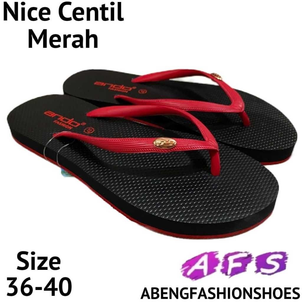 Jual ANDO Nice Centil Sendal Wanita Ukuran 36-40 | Shopee Indonesia