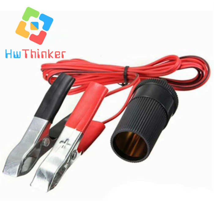 Jual Socket Female Penjepit Kabel Ekstensi Pemantik Rokok Mobil 12V Car ...