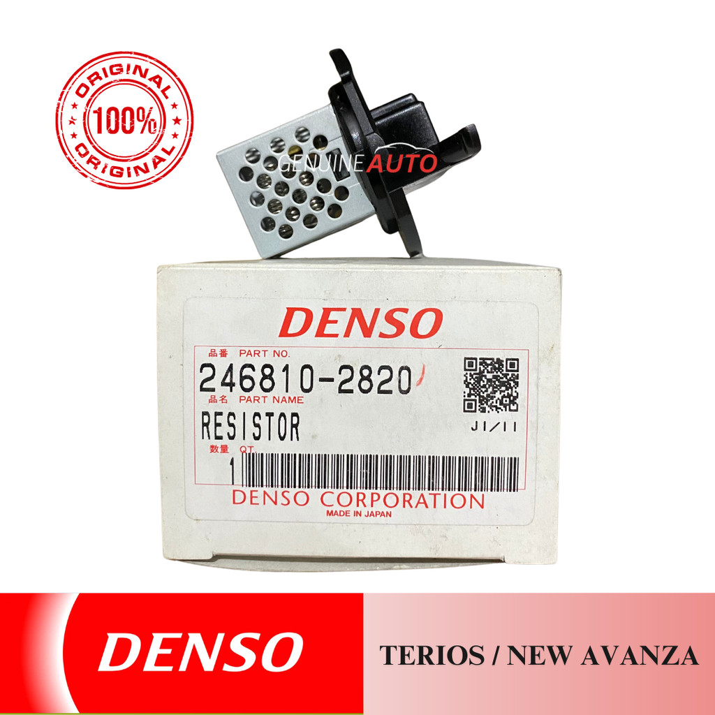 Jual WERSTAN RESISTOR NEW AVANZA DENSO ASLI 246810-2820 | Shopee Indonesia
