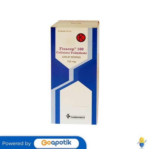 Jual Fixacep 100 Mg Dry Syrup 30 Ml Botol | Shopee Indonesia