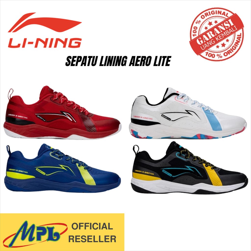 Jual SEPATU BADMINTON LINING AERO LITE | Shopee Indonesia