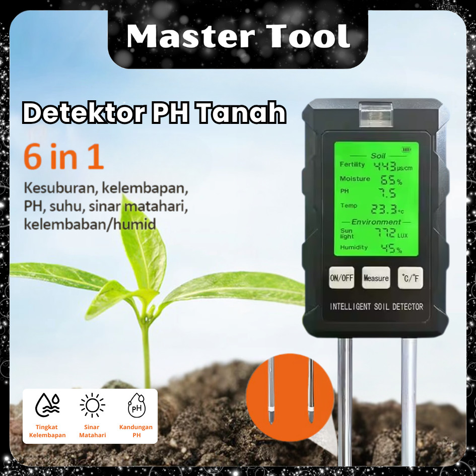 Jual Master Tool (Garansi 1 Tahun) Penguji analisa tanah digital ...