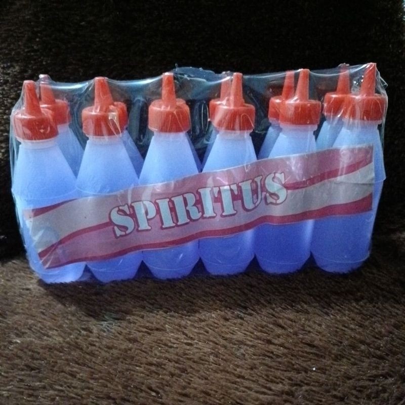 Jual SPIRTUS KEMASAN BOTOL 80ML 1SLOP( 12 PCH ) | Shopee Indonesia