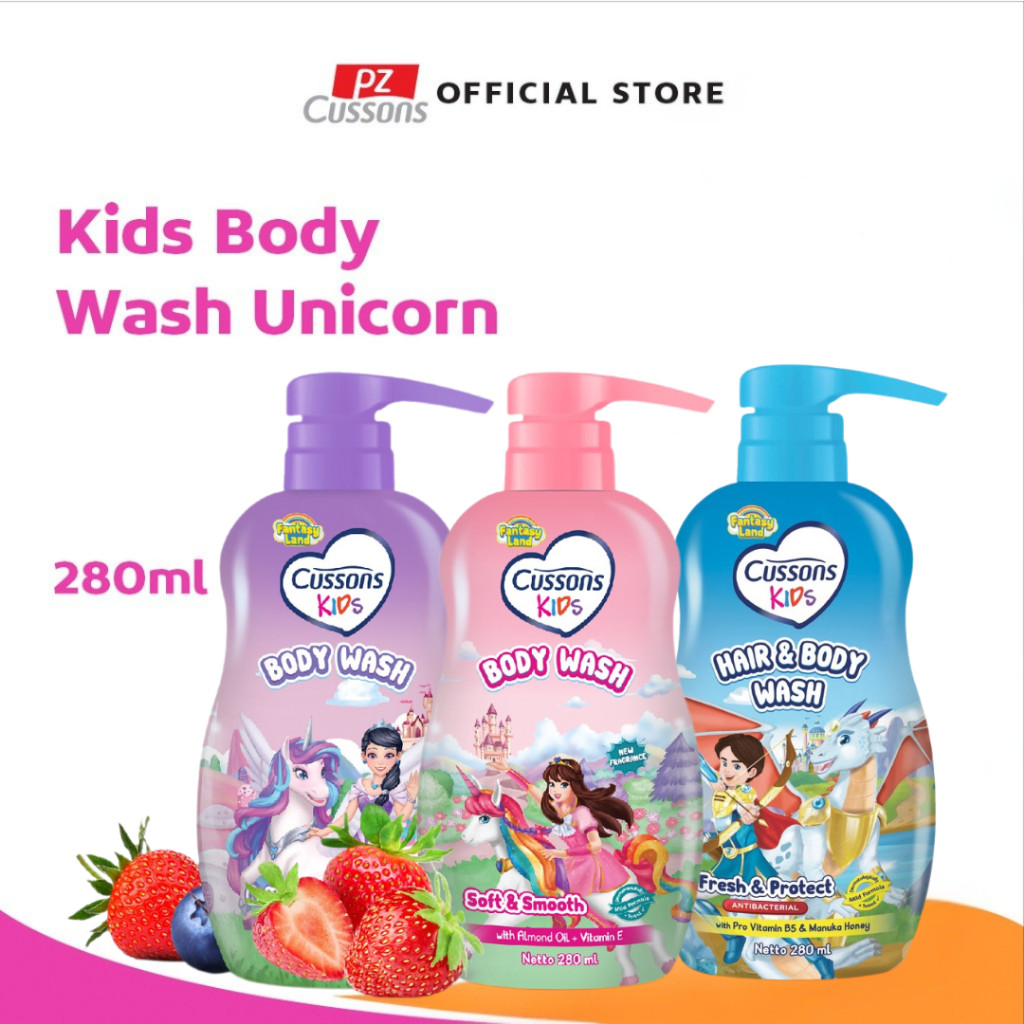 Jual Cussons Kids Body Wash Series Netto 280 Ml - Mudah Dibilas & Tidak ...