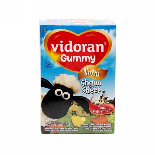 Jual Vidoran Gummy Multivitamin 5 Gummy Box 3 Sachet | Shopee Indonesia