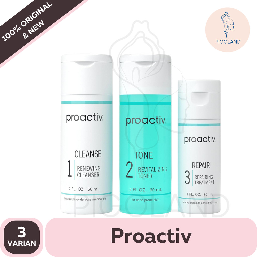 Jual ProActiv 3 Step Acne Treatment with Skin Purifying Mask Pro Activ | Shopee Indonesia