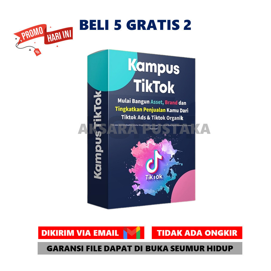 Jual ECOURSE - Kampus Tiktok - Bangun Bisnis Penjualan Laris Dari Tik tok Ads Dan Organik ...