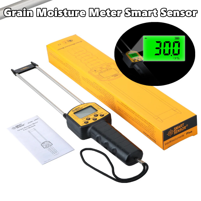 Jual Grain Moisture Meter Smart Sensor AR991 Digital Moisture Meter ...