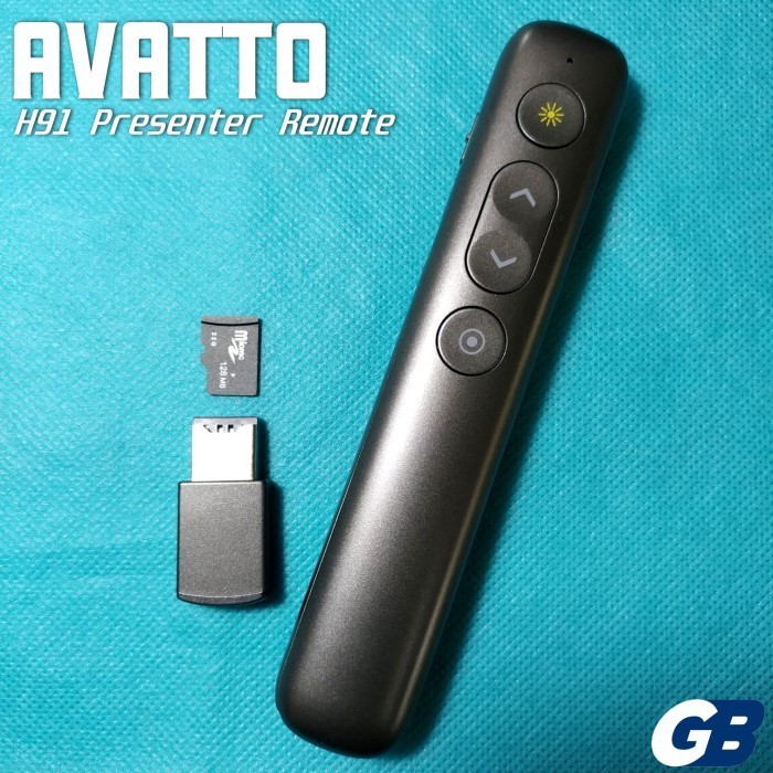 Jual Avatto H91 Digital Laser Spotlight Magnify Wireless Presenter not ...