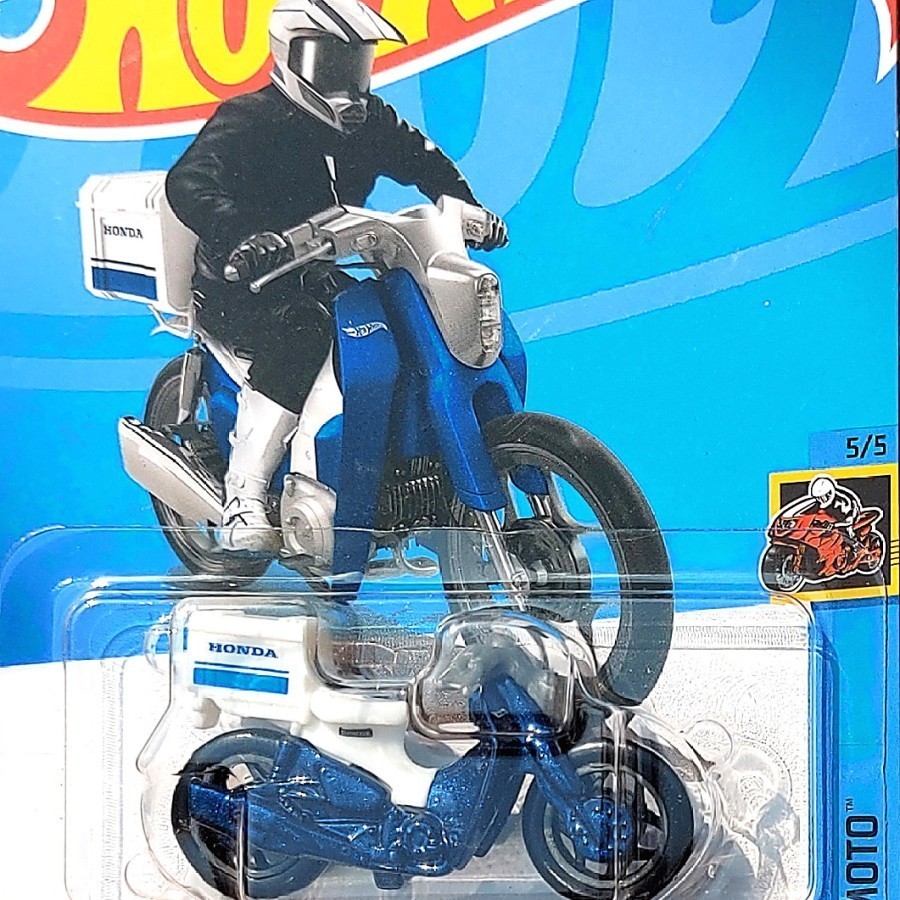 Jual HOTWHEELS HONDA SUPER CUB CUSTOM 2023 BIRU - SUPER CUP MOTOR ...