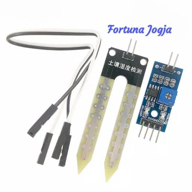 Jual Modul Sensor Kelembaban Tanah Soil Hygrometer Soil Moisture ...