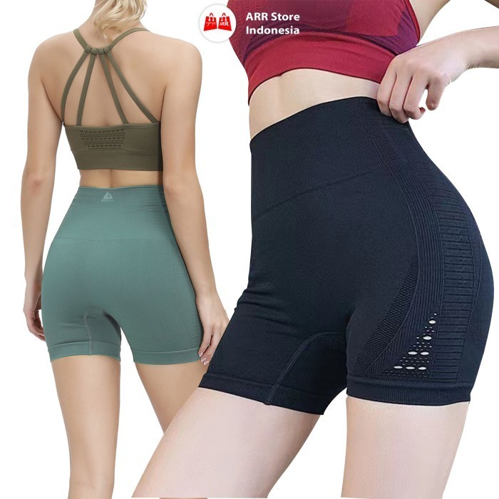 Jual Legging Pendek Wanita High Waist Celana Pendek Legging Stretch Celana Legging Short Pants ...