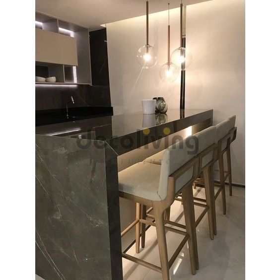 Jual Meja Bar Full HPL Hitam Granit 120 cm European Style - Bar Table ...