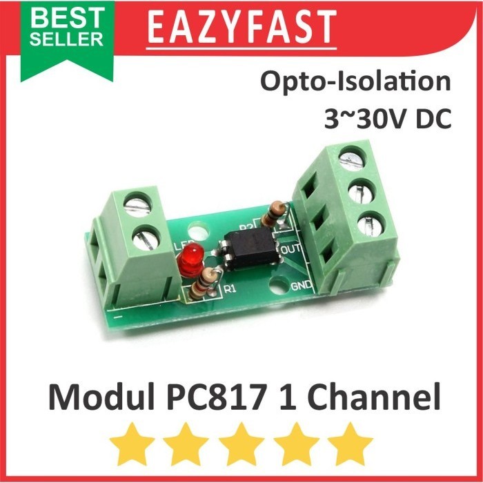 Jual Modul Optocoupler PC817 1Ch 1 Ch Chanel Channel Opto Coupler Interupter PC 817 Isolation ...