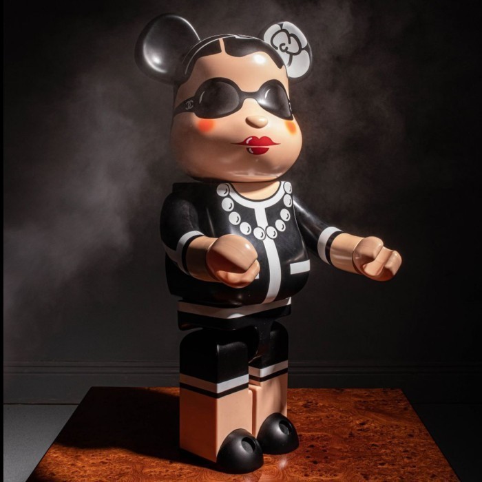 Jual Patung Dekorasi Ruangan Rumah / Bearbrick Coco Chanel Figurine ...