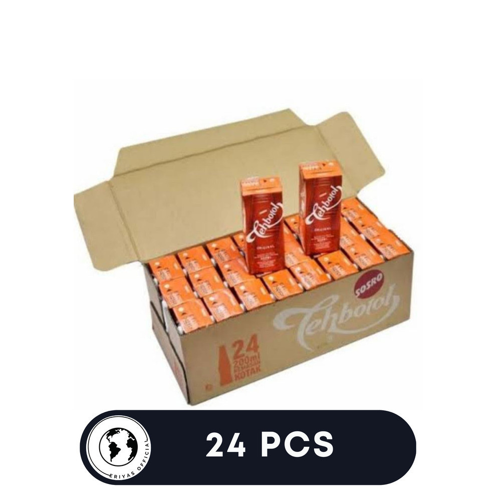 Jual Teh Botol Sosro Minuman Teh Kotak 200ML 1 Dus isi 24 Pcs | Shopee Indonesia