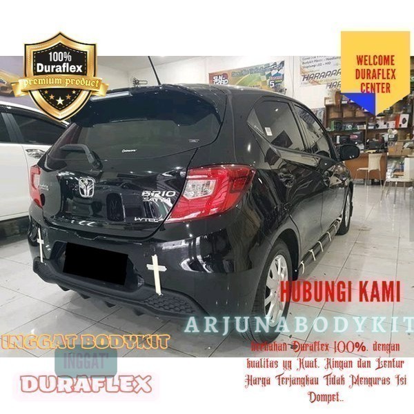 Jual Rear Diffuser Under garnish All New Honda Brio RS 2018-2019 ..L ...