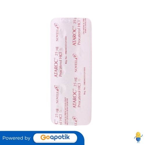 Jual Ataroc 25 Mcg Blister 10 Tablet | Shopee Indonesia