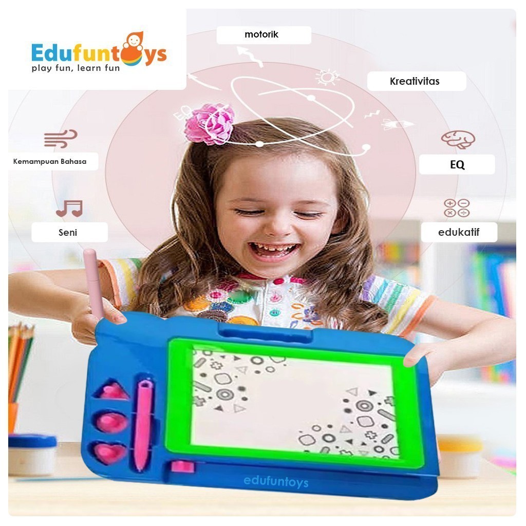 Jual papan tulis magnet SLIDE ERASE BOARD papan tulis magnet geser ...