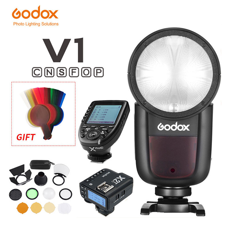 Jual Godox V1 V1C V1N V1S V1F V1O TTL HSS 1/8000s Speedlite Flash with ...