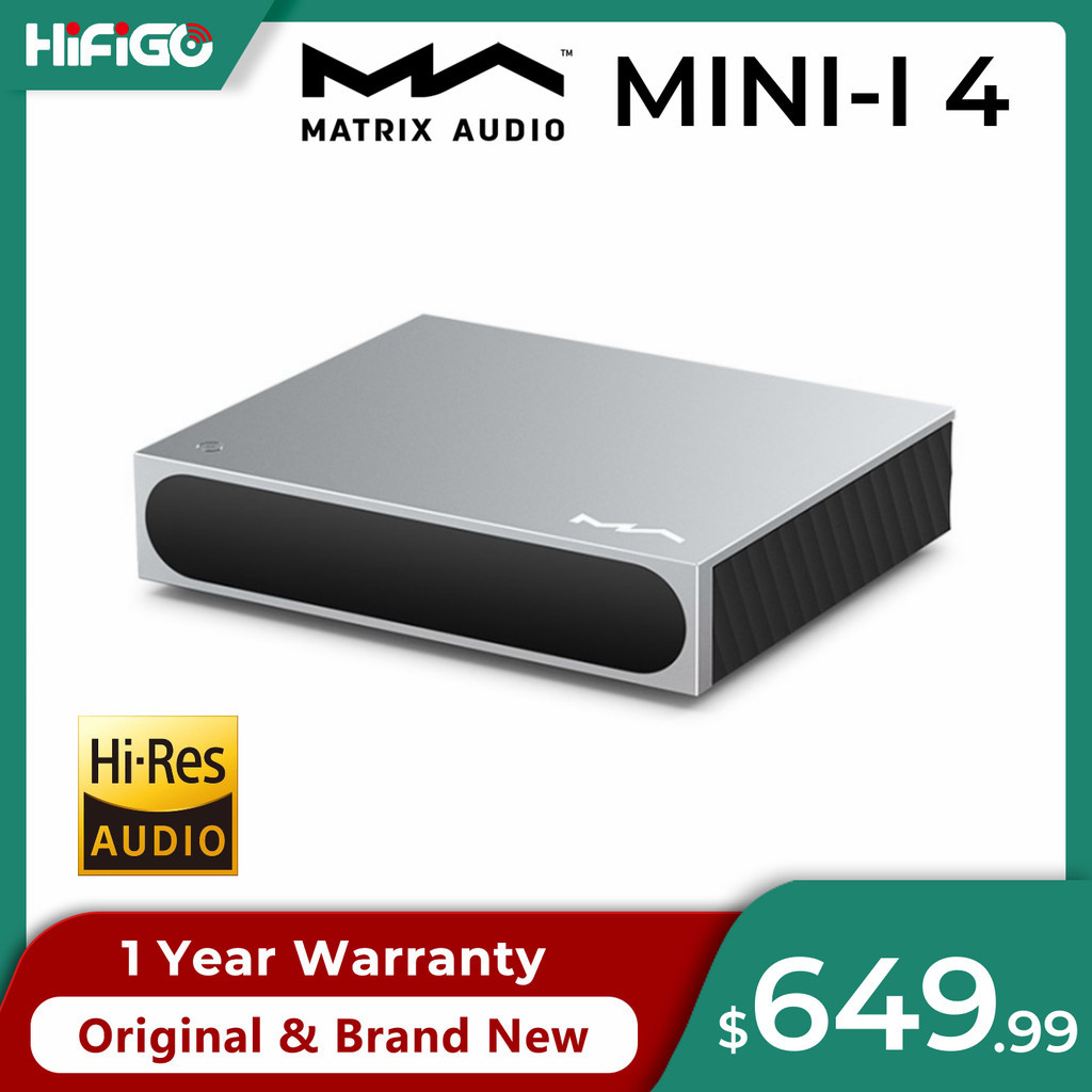 Jual Matrix Mini-i 4 All-In-One Music Streamer Hi-res USB MQA Decoder ...