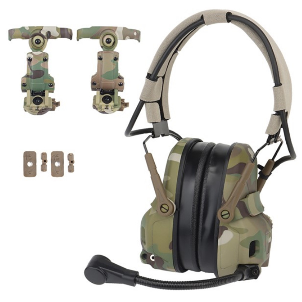 Jual HD-17 GEN 6 Tactical Headset Sound Pickup&Noise Reduction Sports ...