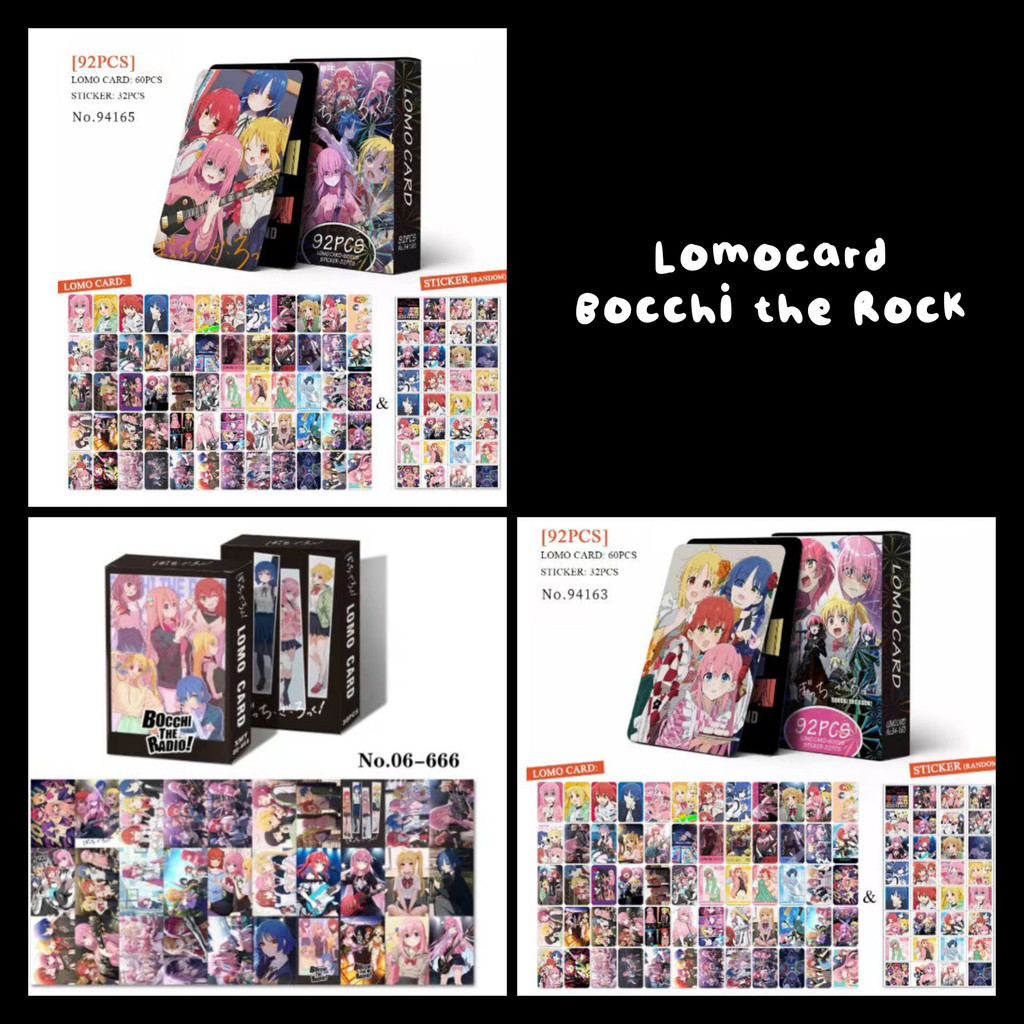 Jual [30-92Pcs] Pack Photocard Bocchi The Rock Lomo Card Photo Card ...