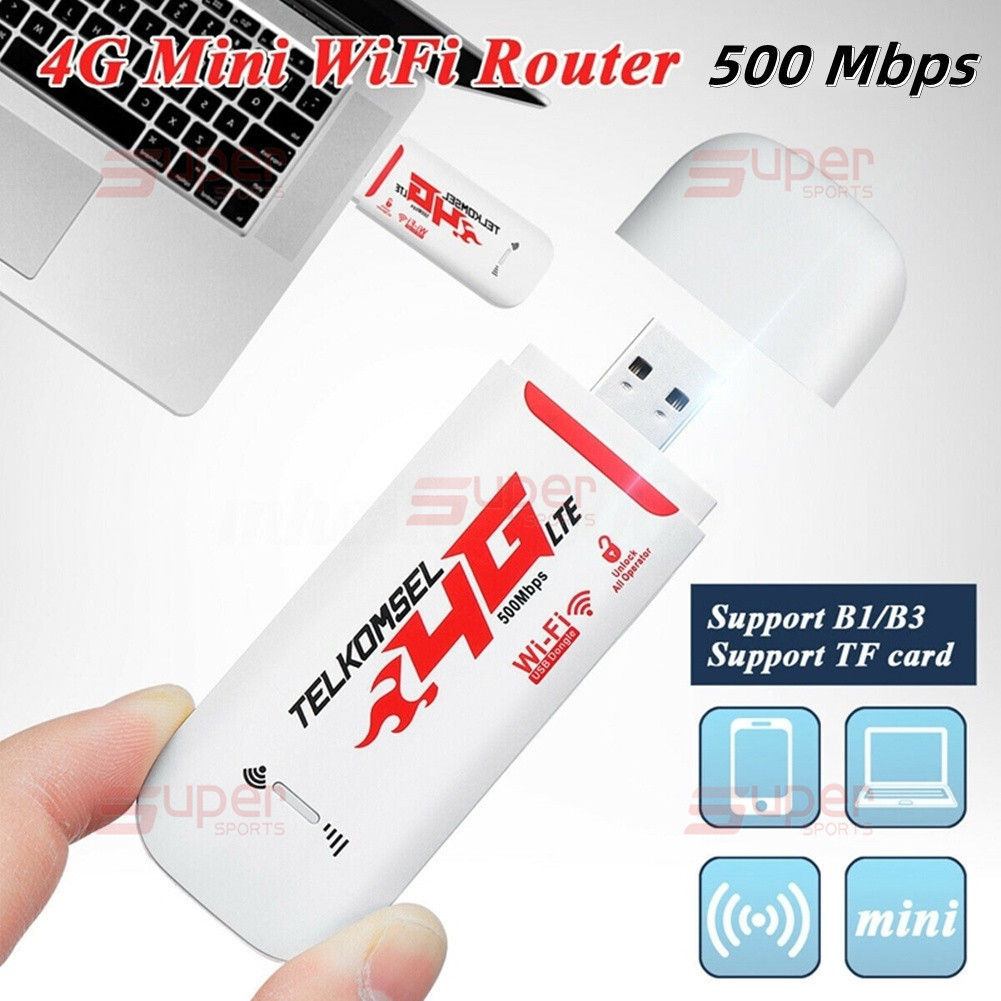 Jual Modem mifi 500Mbps wifi 4g semua operator modem portabel modem ...