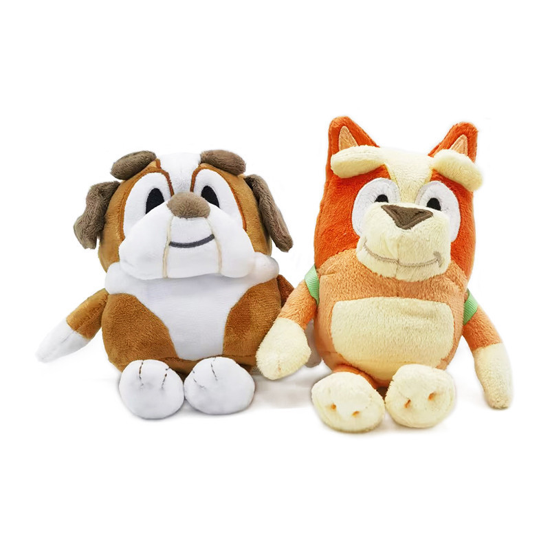 Jual Winton And Bingo Plush Toys 16CM Animated Bluey Perimeter Anime ...
