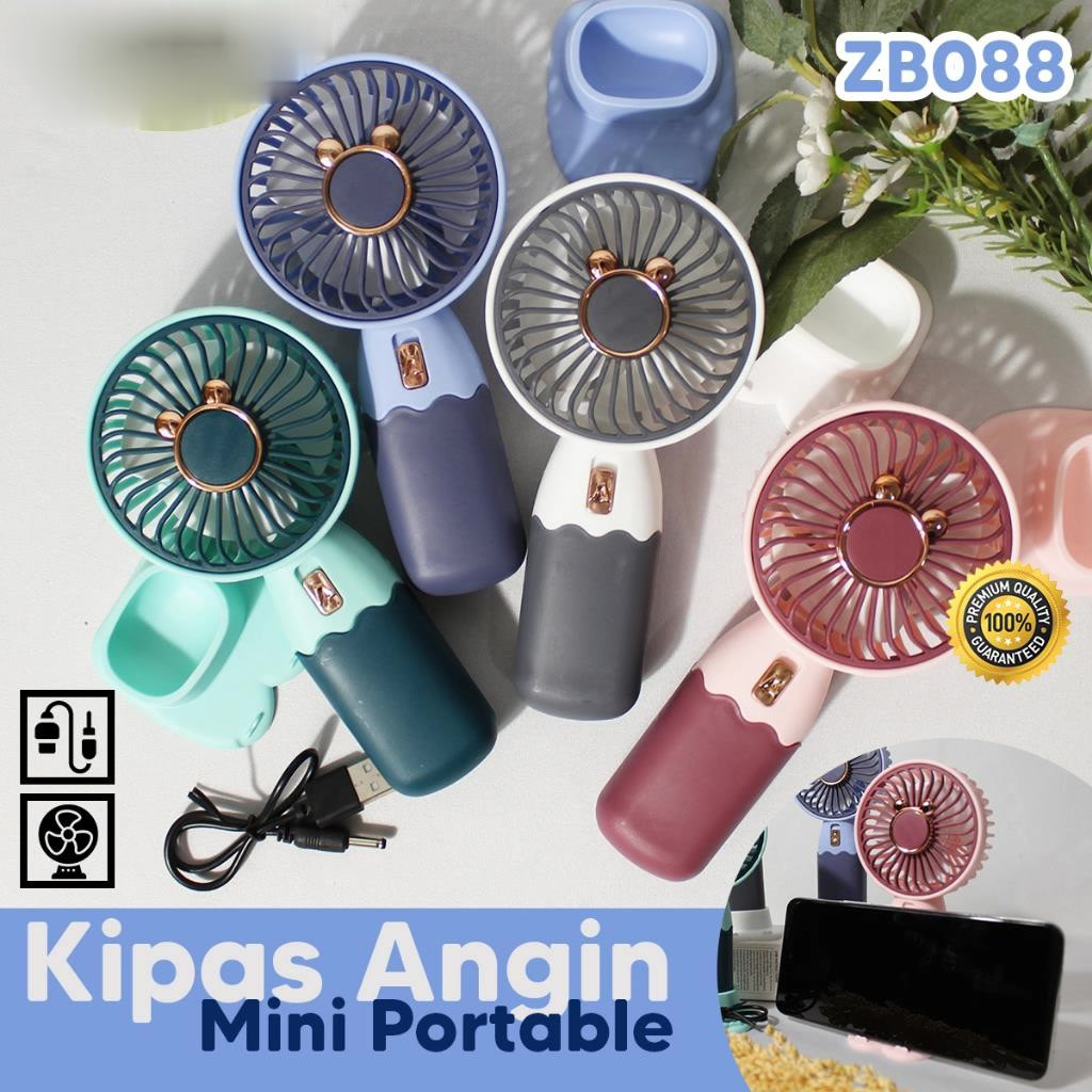 Jual Kipas Mini Portable USB Kipas Mini LUCU Pendingin Angin Kuat Kipas ...