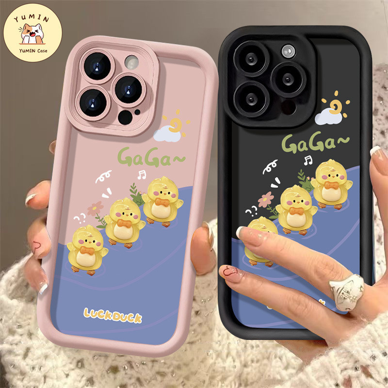 Jual Boneka Bunga Lucu Kartun Keberuntungan Tiga Bebek Kasus Untuk Samsung A05s A15 A14 A55 A54 ...