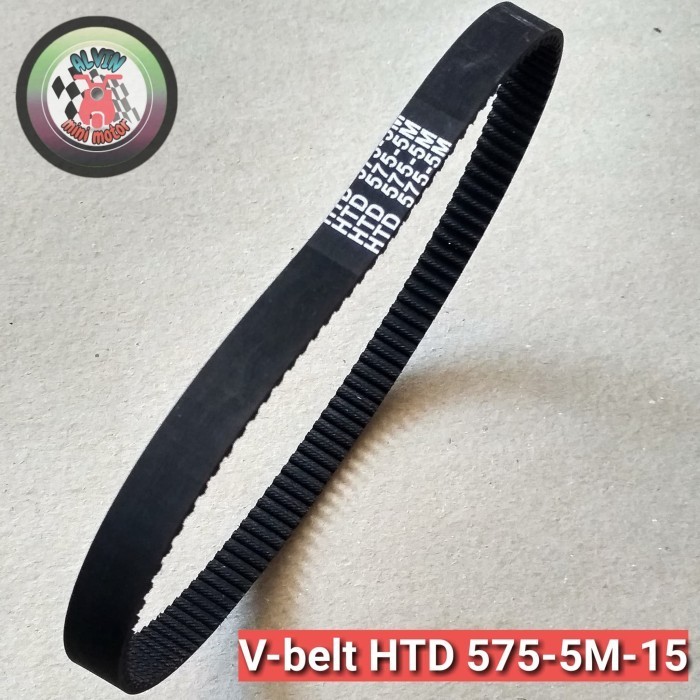 Jual V-belt HTD 575-5M-15 E-scooter penbel Panbelt vanbel skuter ...