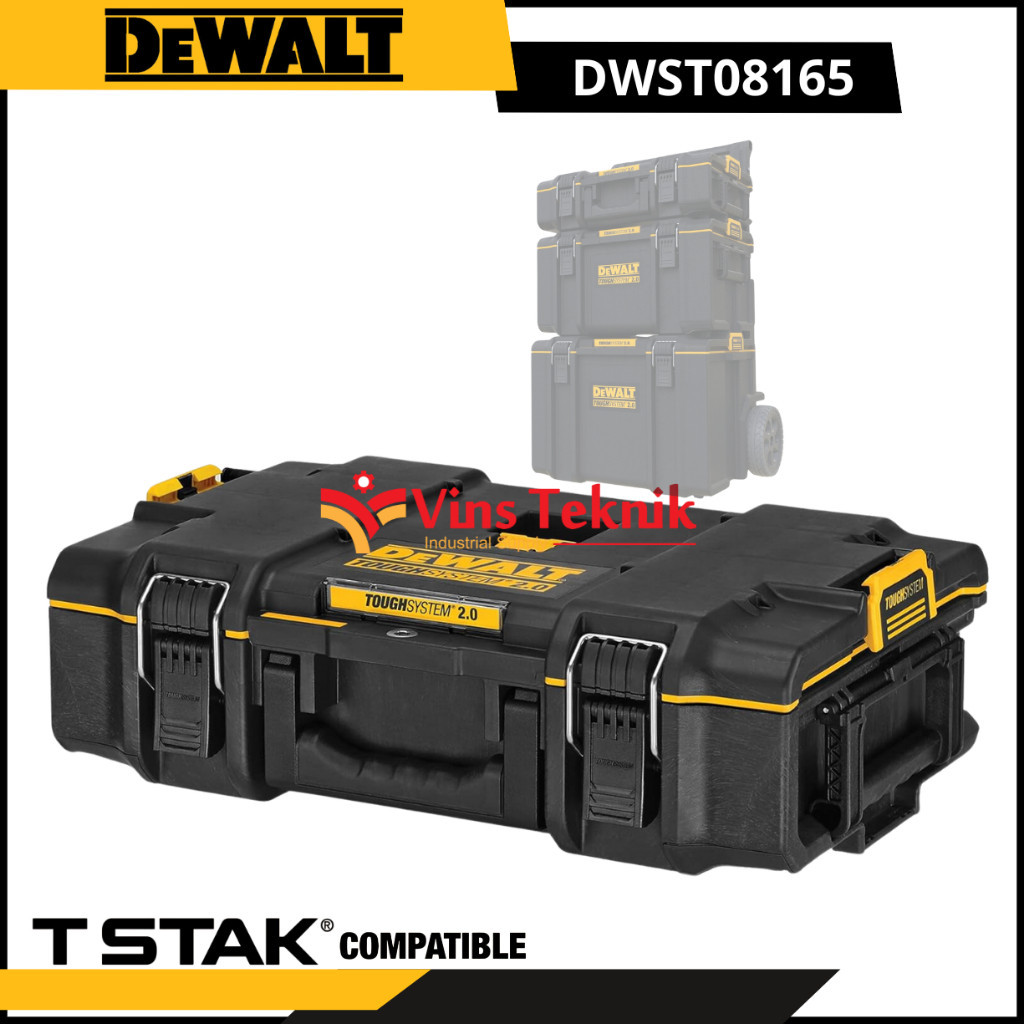 Jual Tough System 2.0 ToolBox Tool Box Kotak Alat DEWALT DWST08165 ...