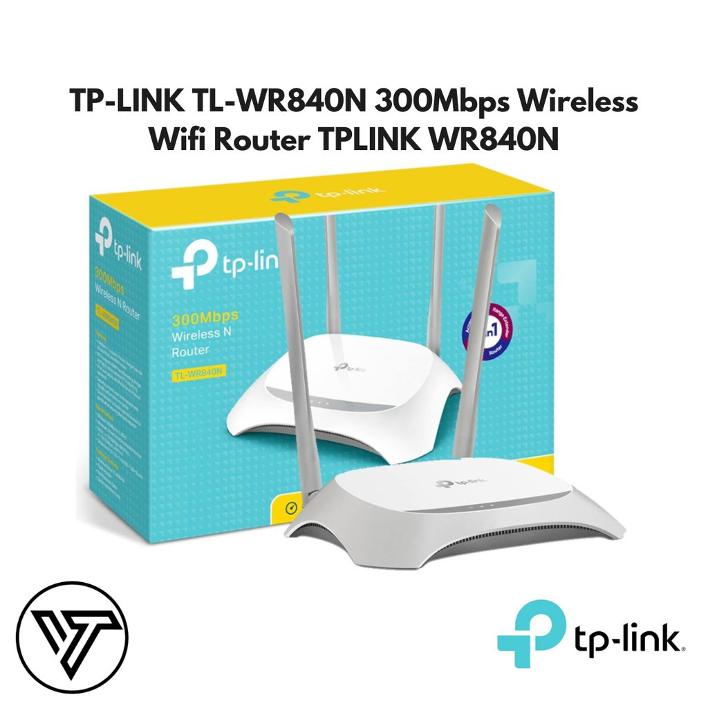 Jual TP-LINK TL-WR840N 300Mbps Wireless Wifi Router TPLINK WR840N | Shopee Indonesia