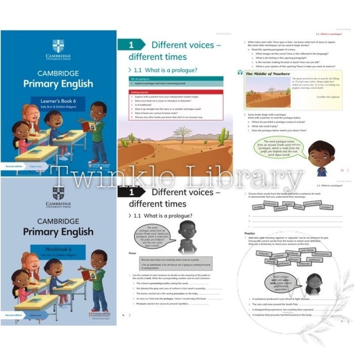 Jual Buku CETAK Cambridge Primary English 1 2 6 Learner’s Book / Workbook / Teacher’s Resource ...