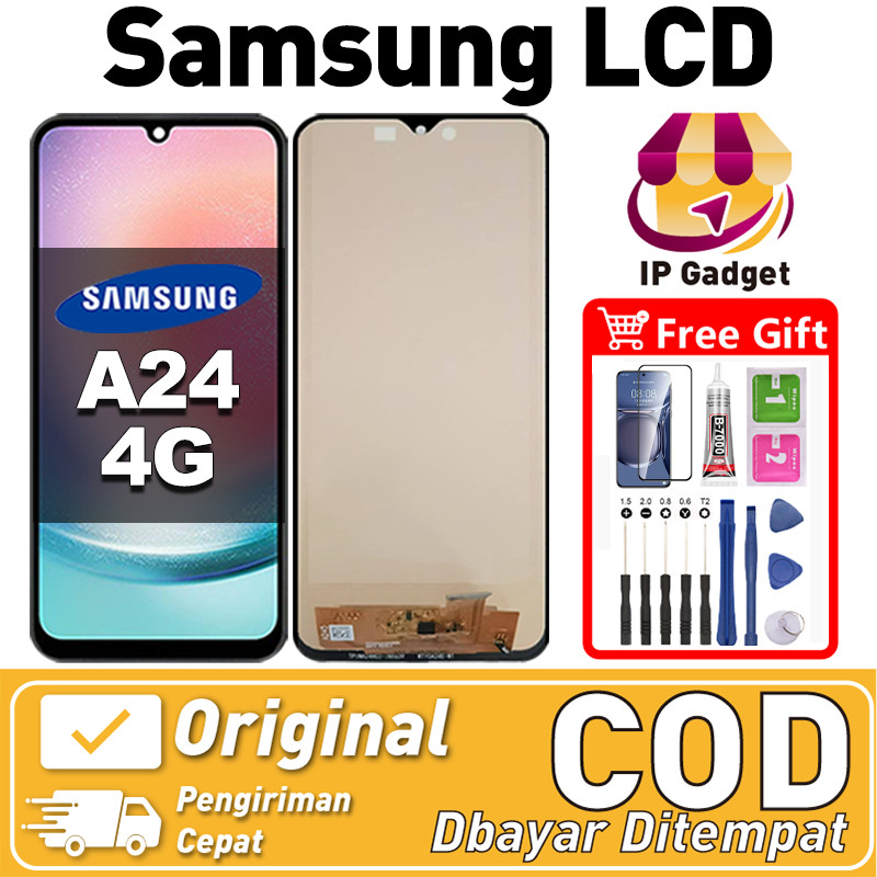 Jual Original Lcd SAMSUNG A24 4G FULLSET GIFTS asli Layar hp ...