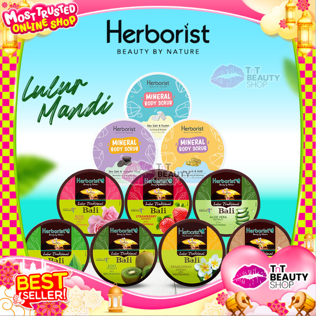 Jual Herboris Lulur Bali Tradisional 100gr & 200gr | Mineral Body Scrub ...