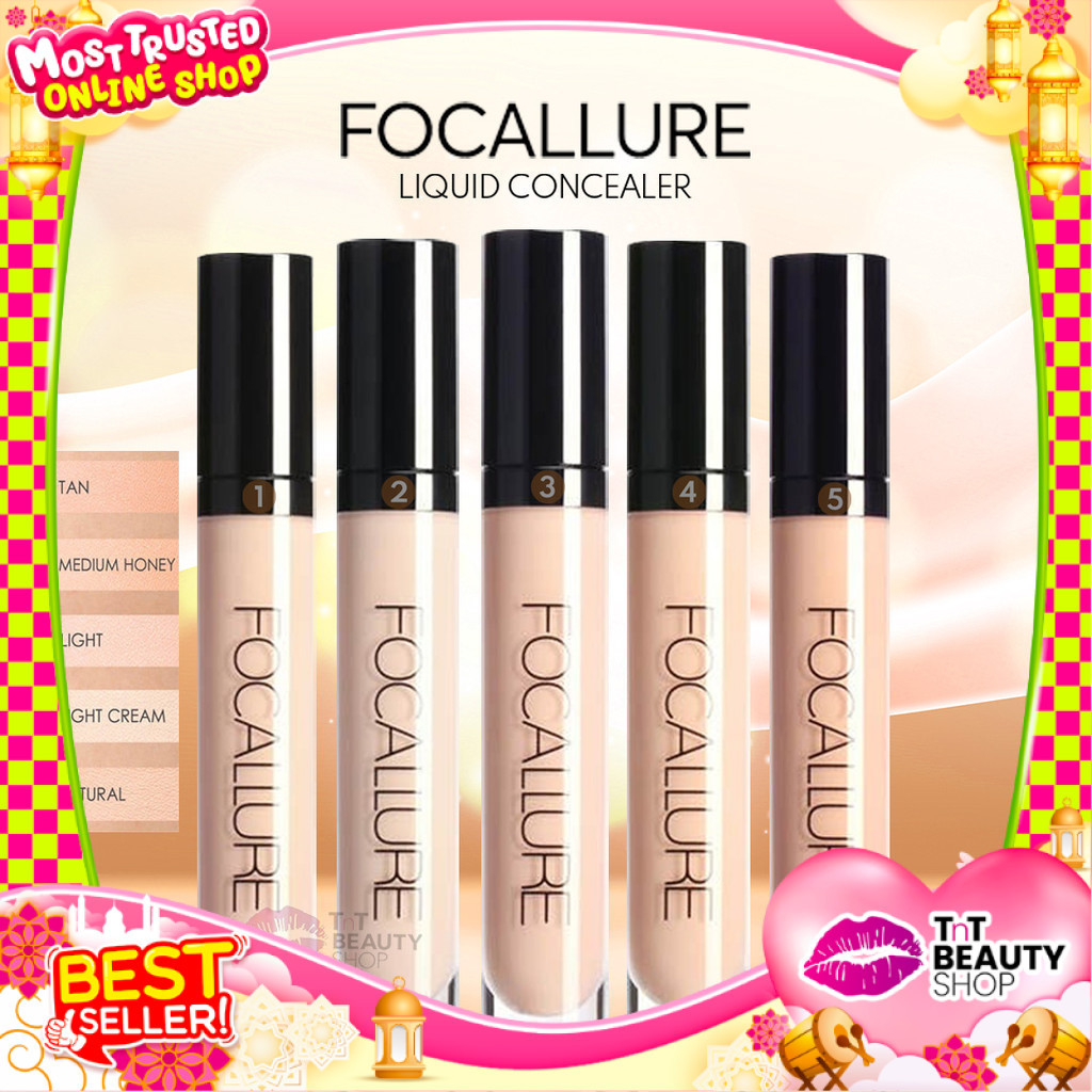 Jual FOCALLURE Full Coverage Concealer Liquid - FA52 - FA 52 | TnT ...