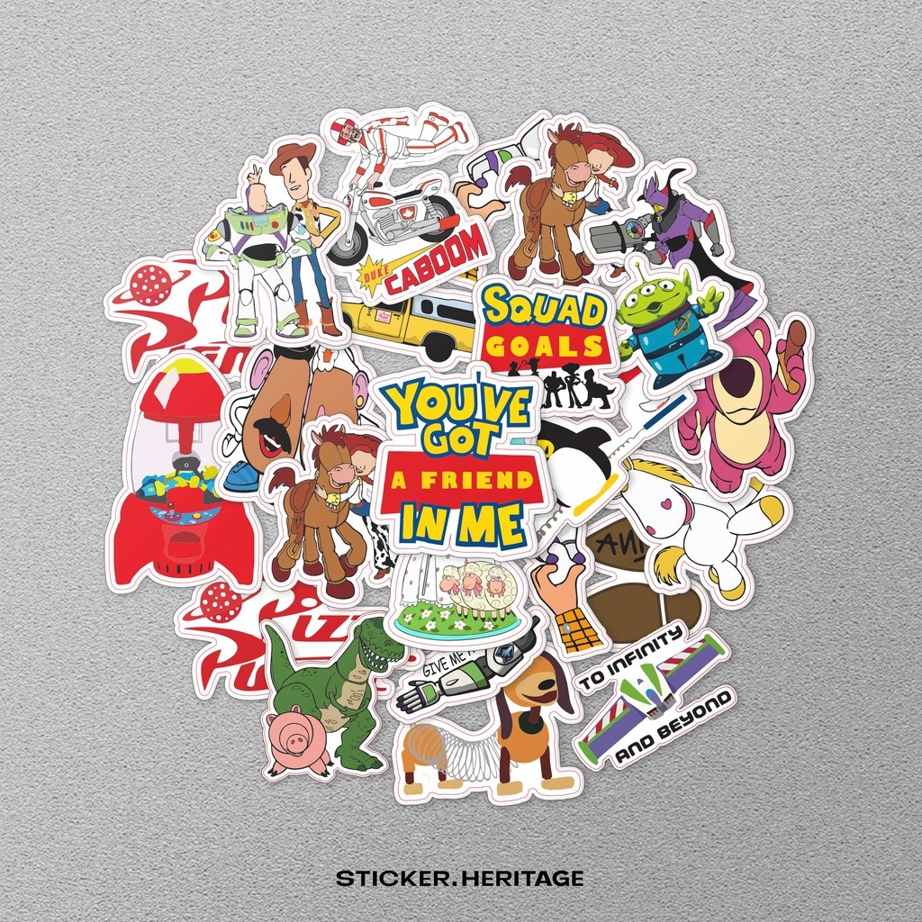 Jual Sticker PACK Aesthetic Toy Story Pack Series | STIKER TUMBLER HP ...