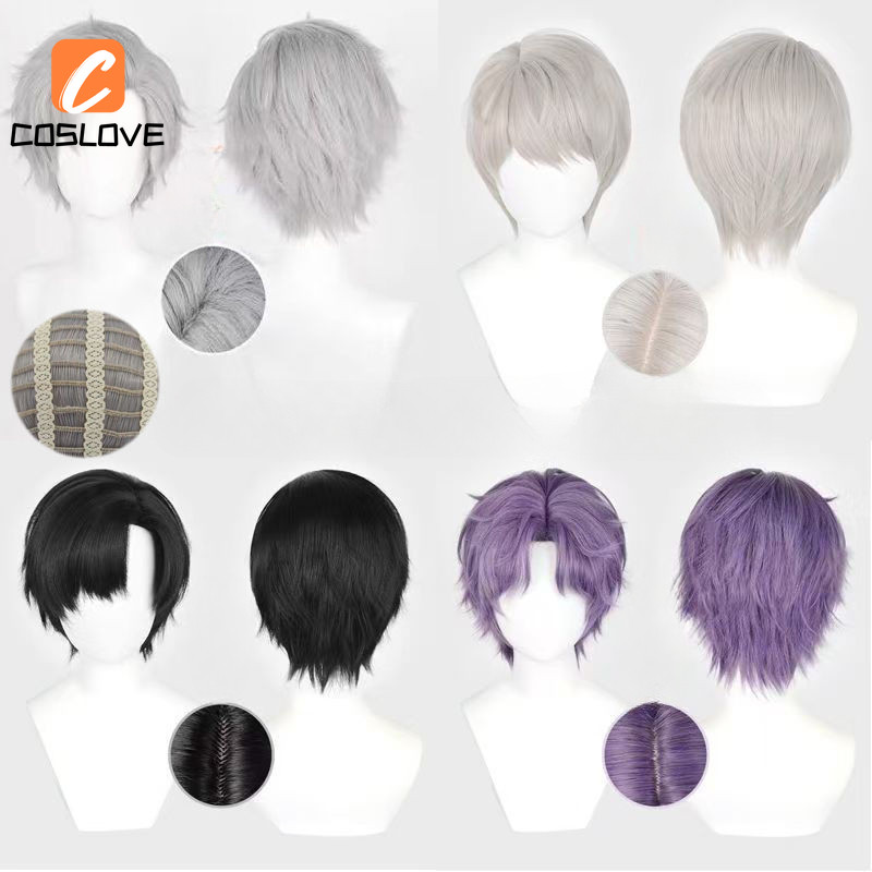 Jual Love and Deepspace Xavier Sylus Cosplay Wig Suit For Adult Hair ...