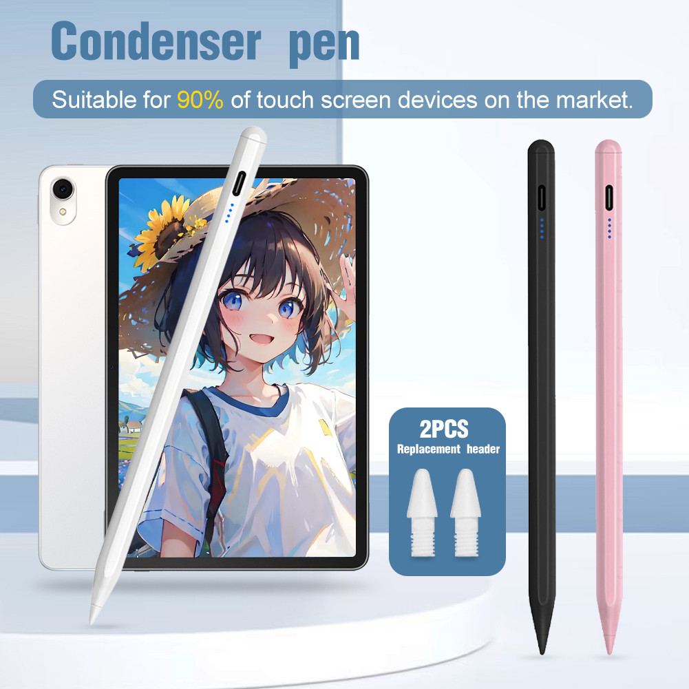 Jual Tablet Pen Stylus Pen Touch Screen Anti-Mistouch Active Pencil ...