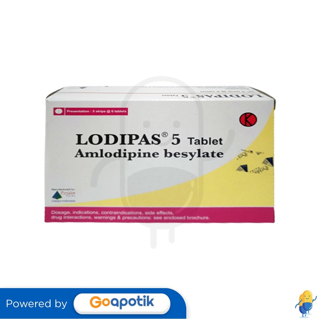 Jual Lodipas 5 Mg Box 30 Tablet | Shopee Indonesia
